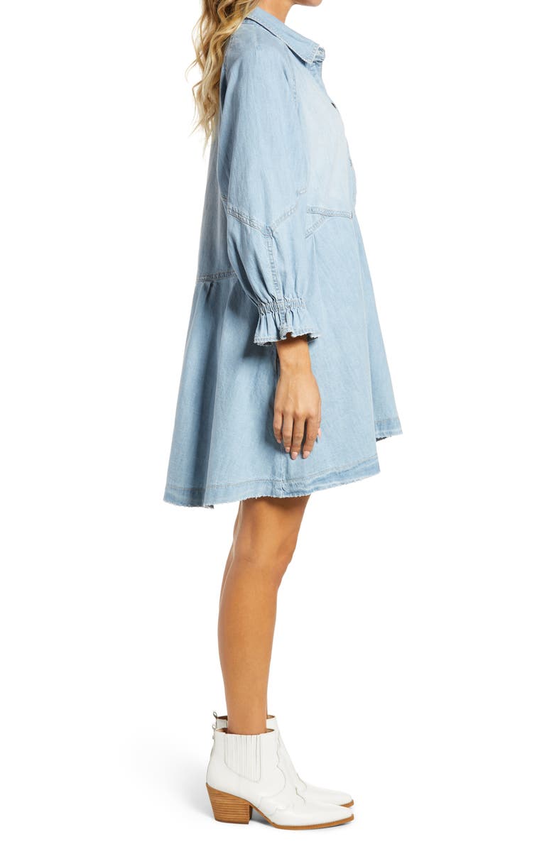 Free People Hannah Mini Shirtdress | Nordstromrack