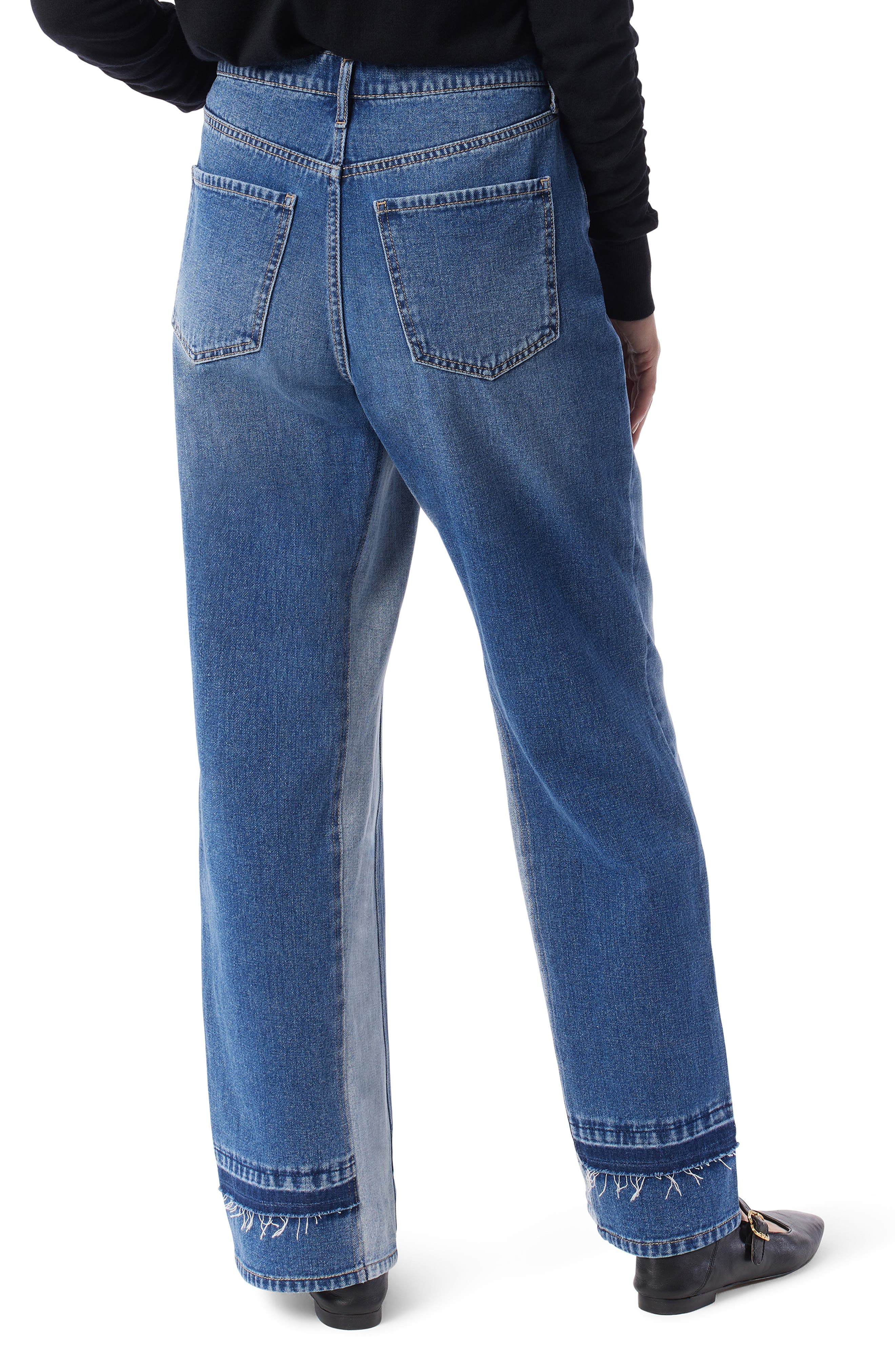 DO by Dee Ocleppo Fallon Two-Tone Straight Leg Jeans | Nordstromrack