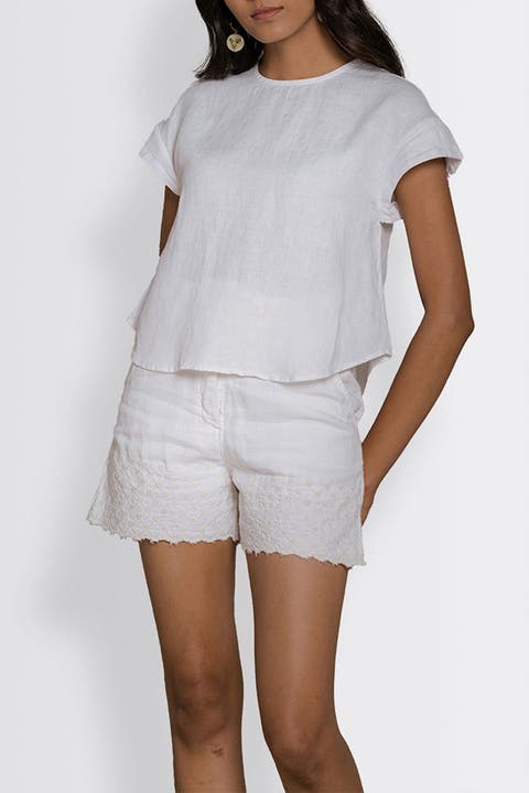 Women's Linen Tops | Nordstrom