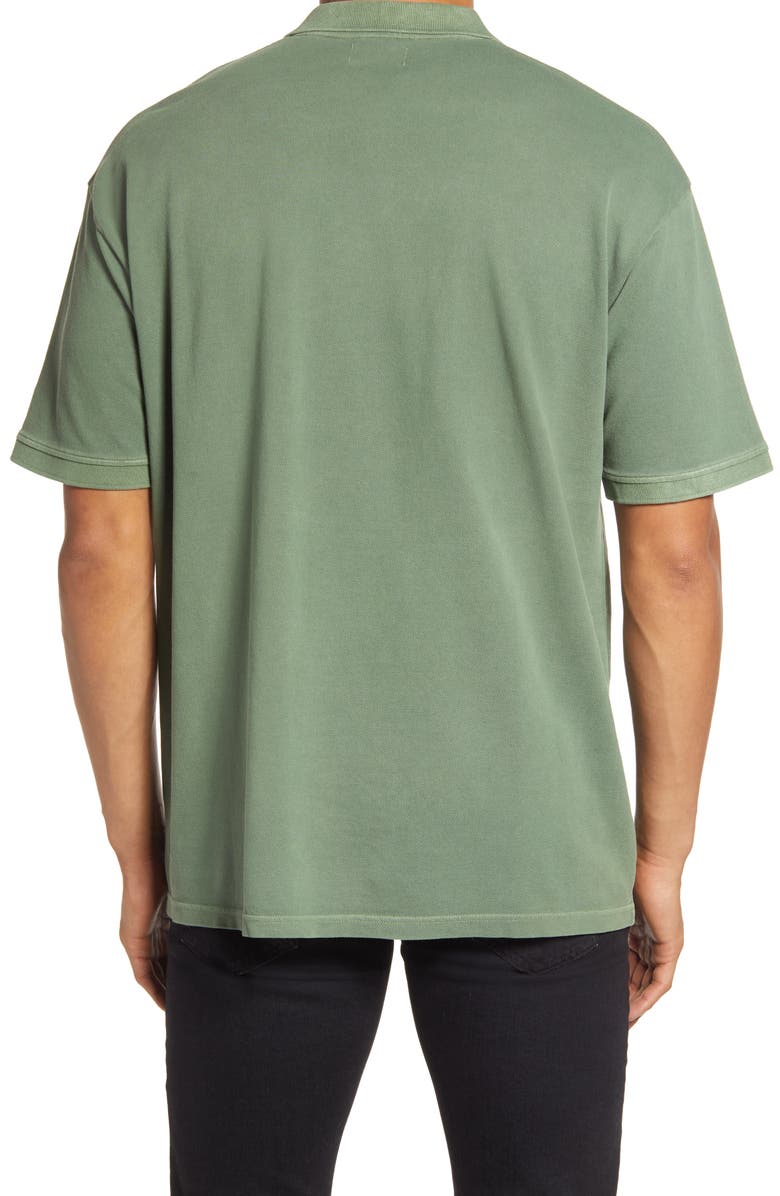 John Elliott Meadow Cotton Polo Shirt | Nordstromrack