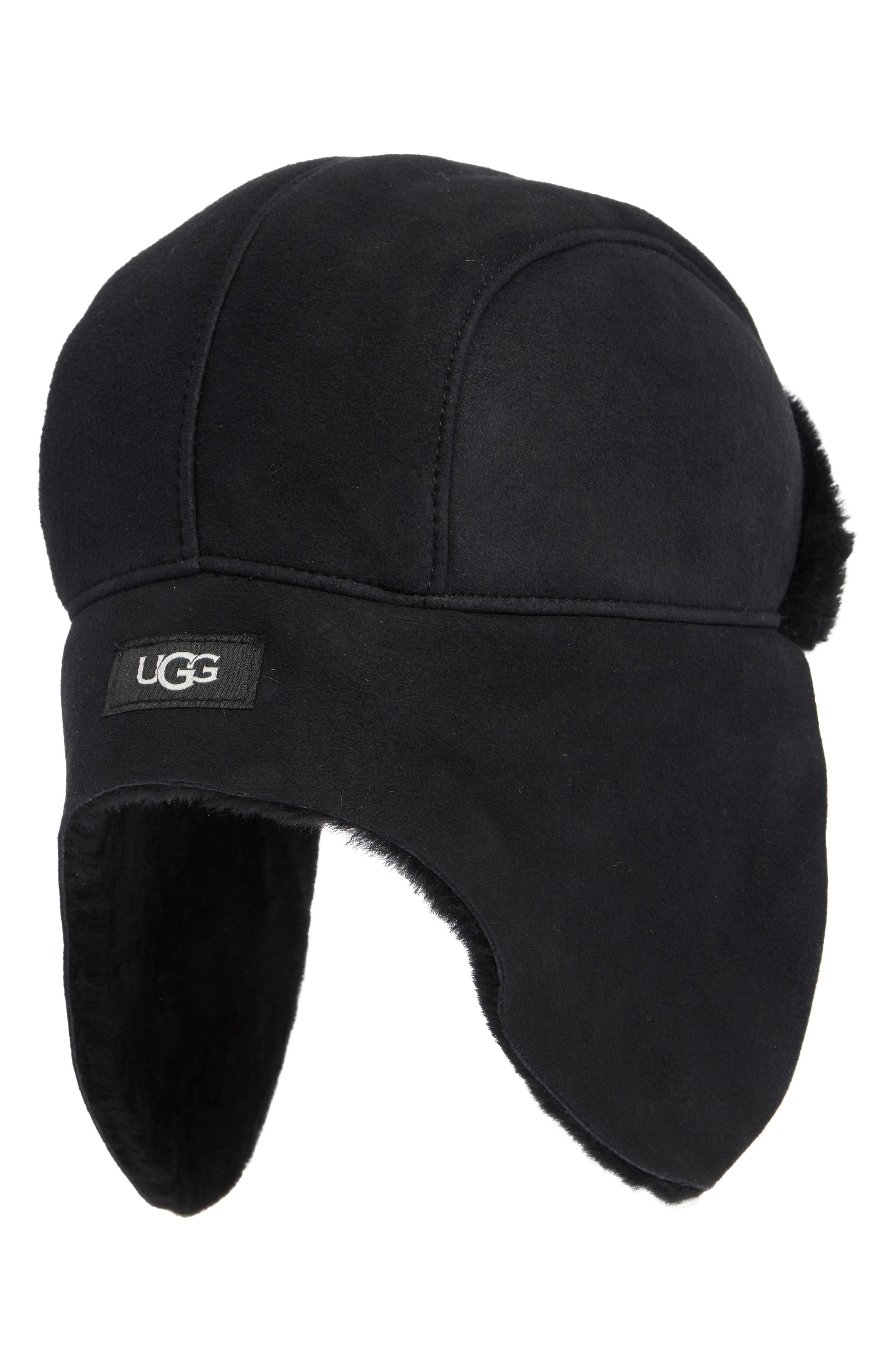 UGG® Genuine Shearling Trapper Hat | Nordstromrack