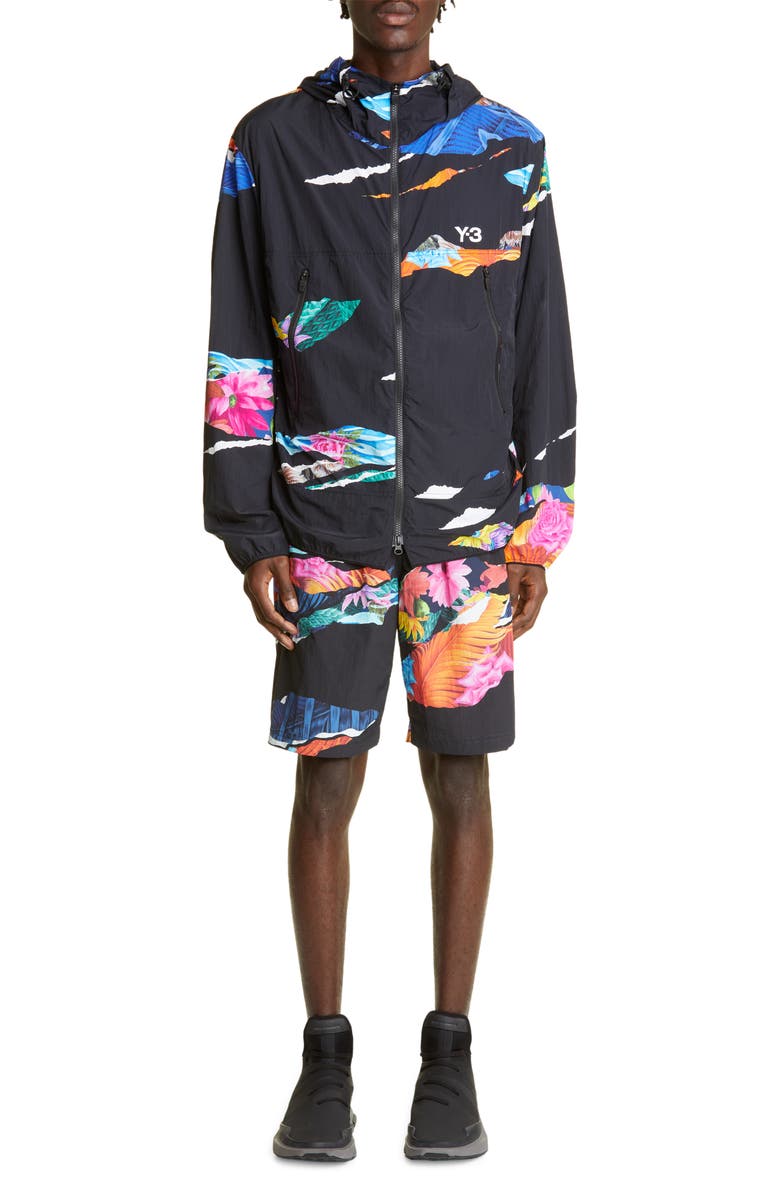 Y-3 Print Packable Nylon Windbreaker | Nordstromrack