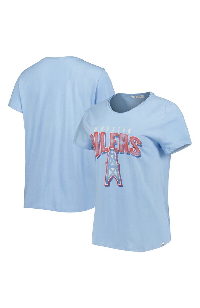'47 Women's '47 Light Blue Houston Oilers Gridiron Classics Treasure ...