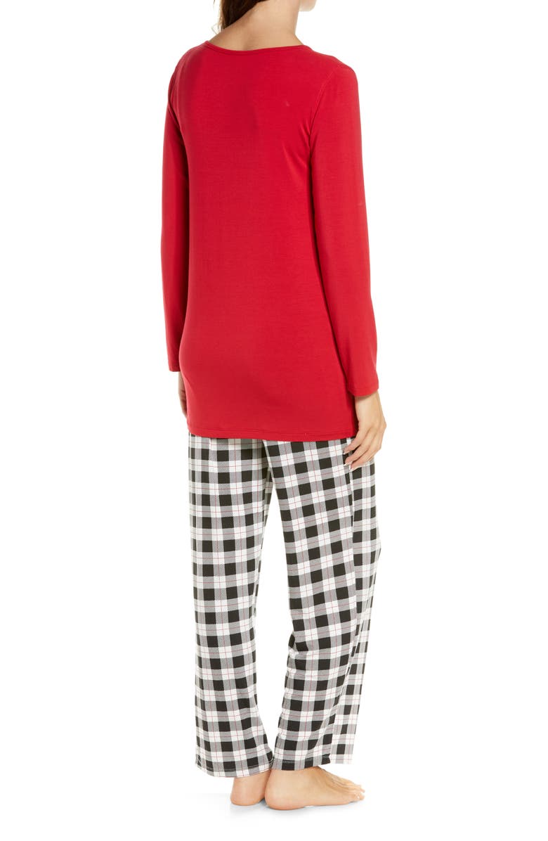 KicKee Pants Loosey Goosey Plaid Pajamas | Nordstromrack