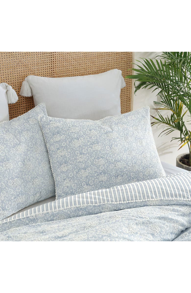 Peri Home Ikat Eyelet Comforter & Shams Set | Nordstrom