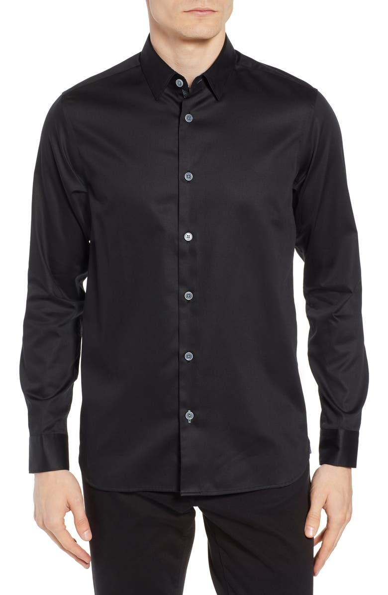 Ted Baker London Crazee Slim Fit Stretch Sport Shirt | Nordstromrack