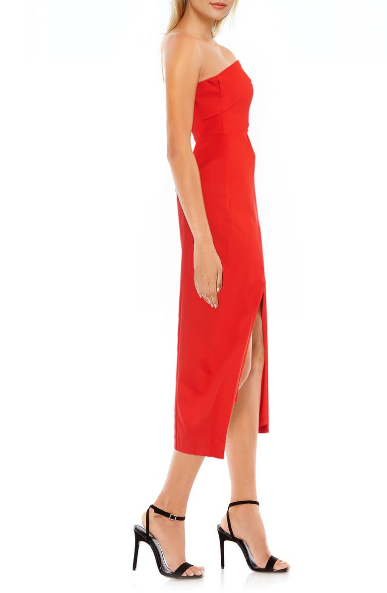 Jewel Badgley Mischka Strapless Column Cocktail Dress | Nordstromrack