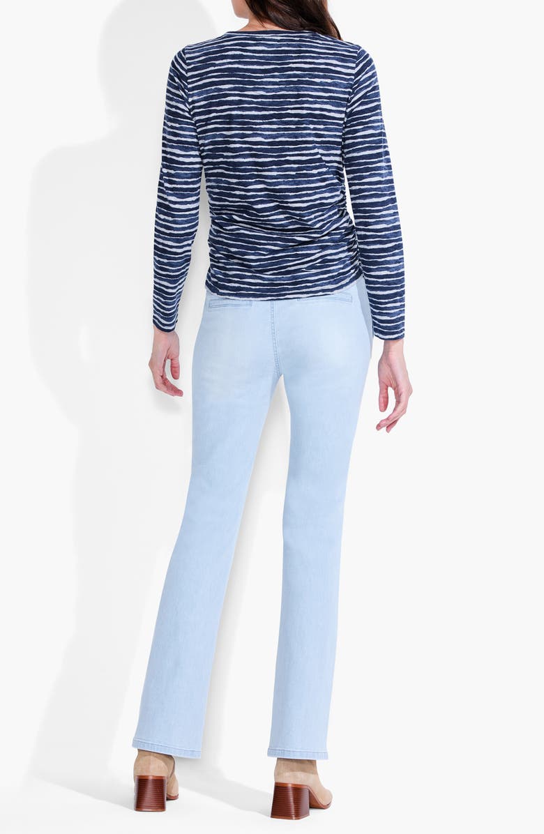 NZT by NIC+ZOE Abstract Stripe Long Sleeve Top | Nordstromrack