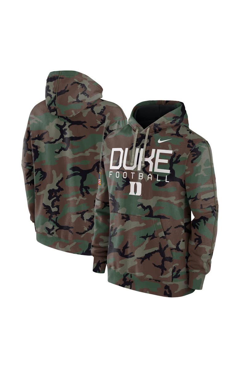 Nike Men's Nike Camo Duke Blue Devils 2024 Military Appreciation Club ...