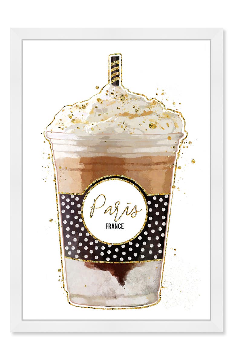 Wynwood Studio Glam Frappe Gold Wall Art | Nordstromrack