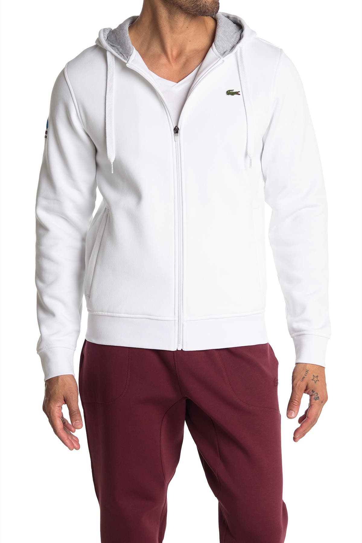 Lacoste Hooded Track Jacket | Nordstromrack