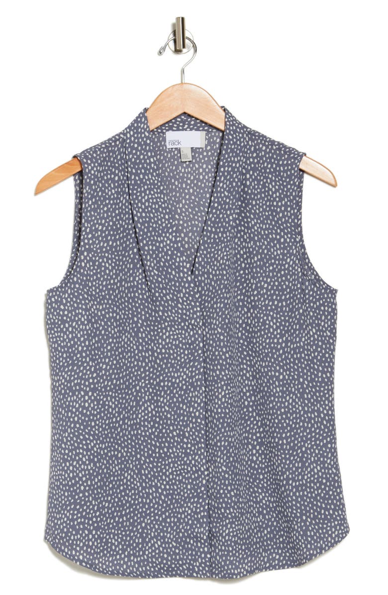 NORDSTROM RACK V-Neck Sleeveless Woven Shell Top | Nordstromrack