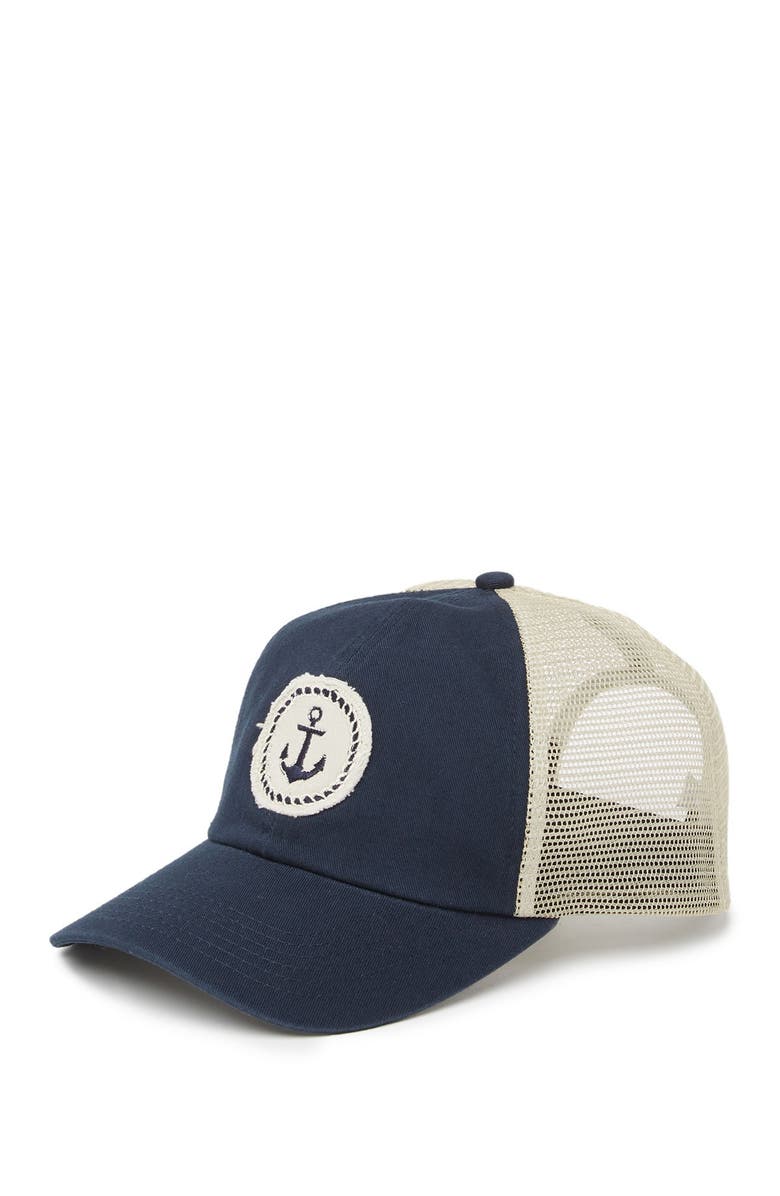 San Diego Hat Anchor Patch Mesh Trucker Cap | Nordstromrack