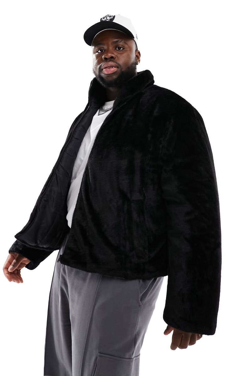 ASOS DESIGN Faux Fur Jacket | Nordstromrack