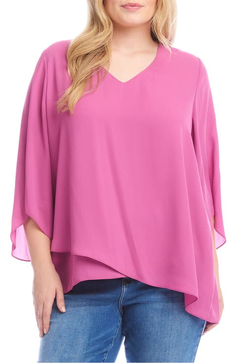 Pink Plus-Size Tops for Women | Nordstrom