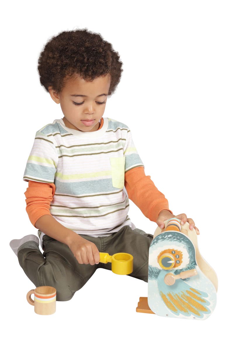 Manhattan Toy Early Bird Wooden Toy Espresso Maker Playset | Nordstrom