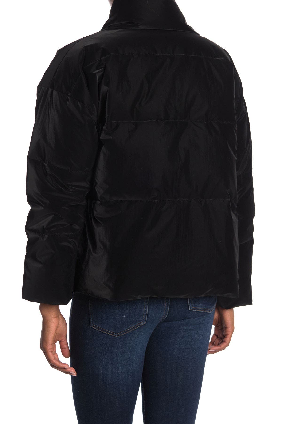 Elodie Asymmetrical Zip Puffer Coat | Nordstromrack