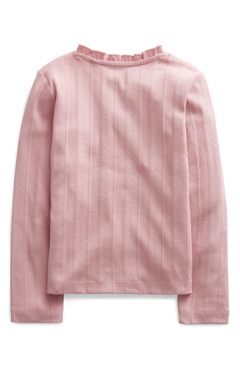 Mini Boden Kids' Pointelle Cotton Cardigan | Nordstromrack