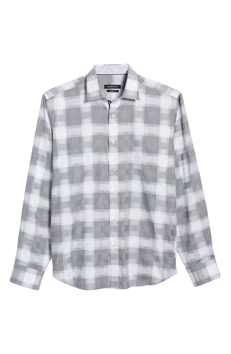 Bugatchi Classic Fit Check Sport Shirt | Nordstromrack
