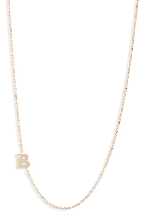 Initial Diamond Necklaces | Nordstrom