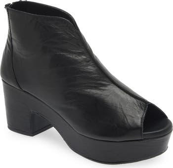 Chocolat Blu Gion Peep Toe Platform Bootie (Women) | Nordstrom