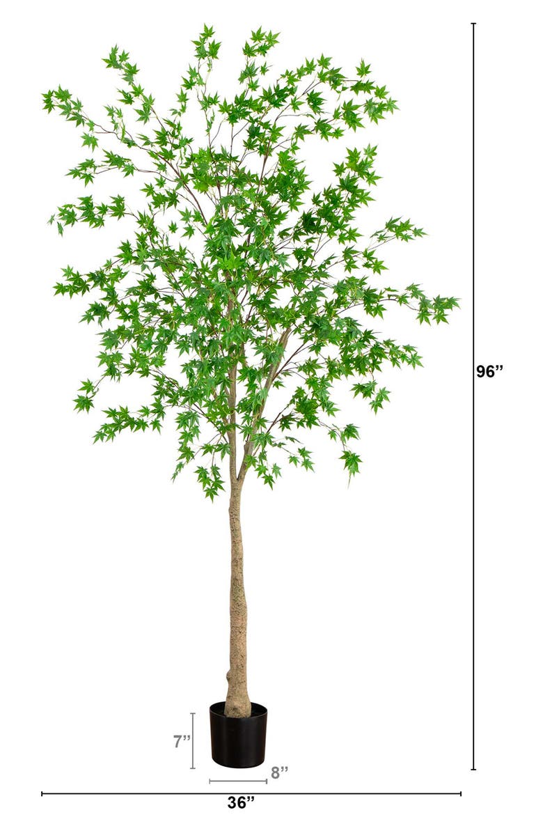 NEARLY NATURAL 8-Feet Artificial Maple Tree | Nordstromrack