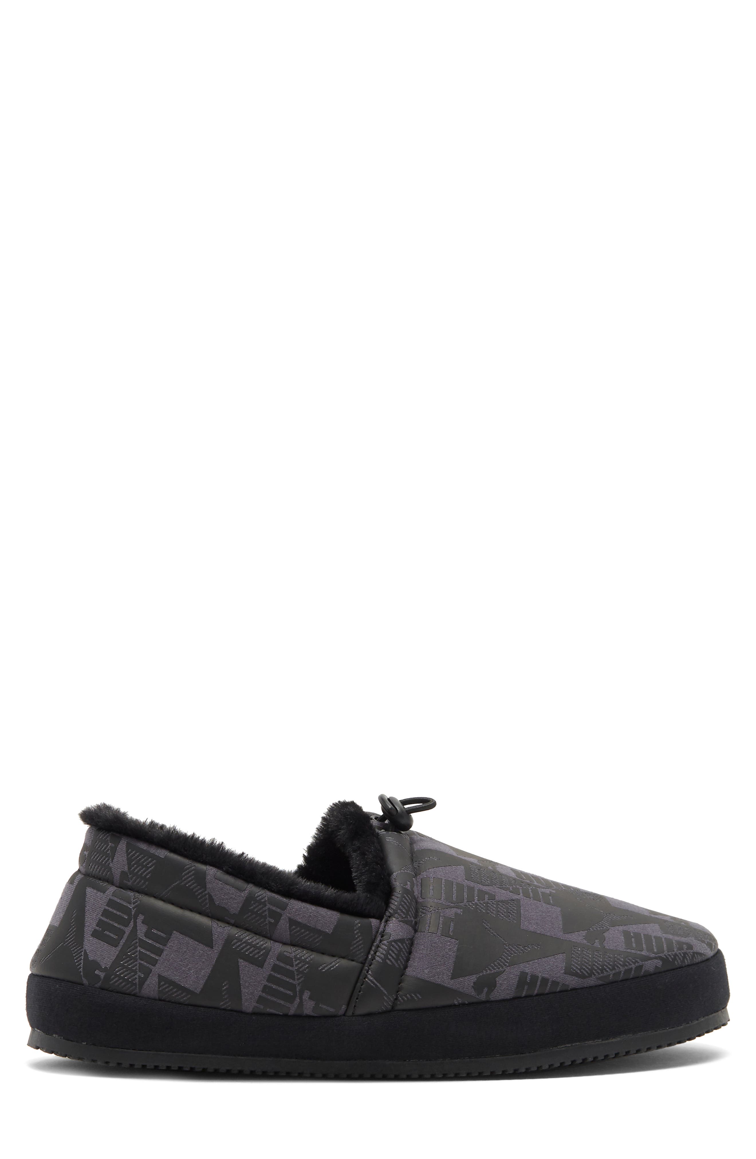 PUMA Tuff Faux Fur Lined Mocc Jersey Slipper (Men) | Nordstromrack