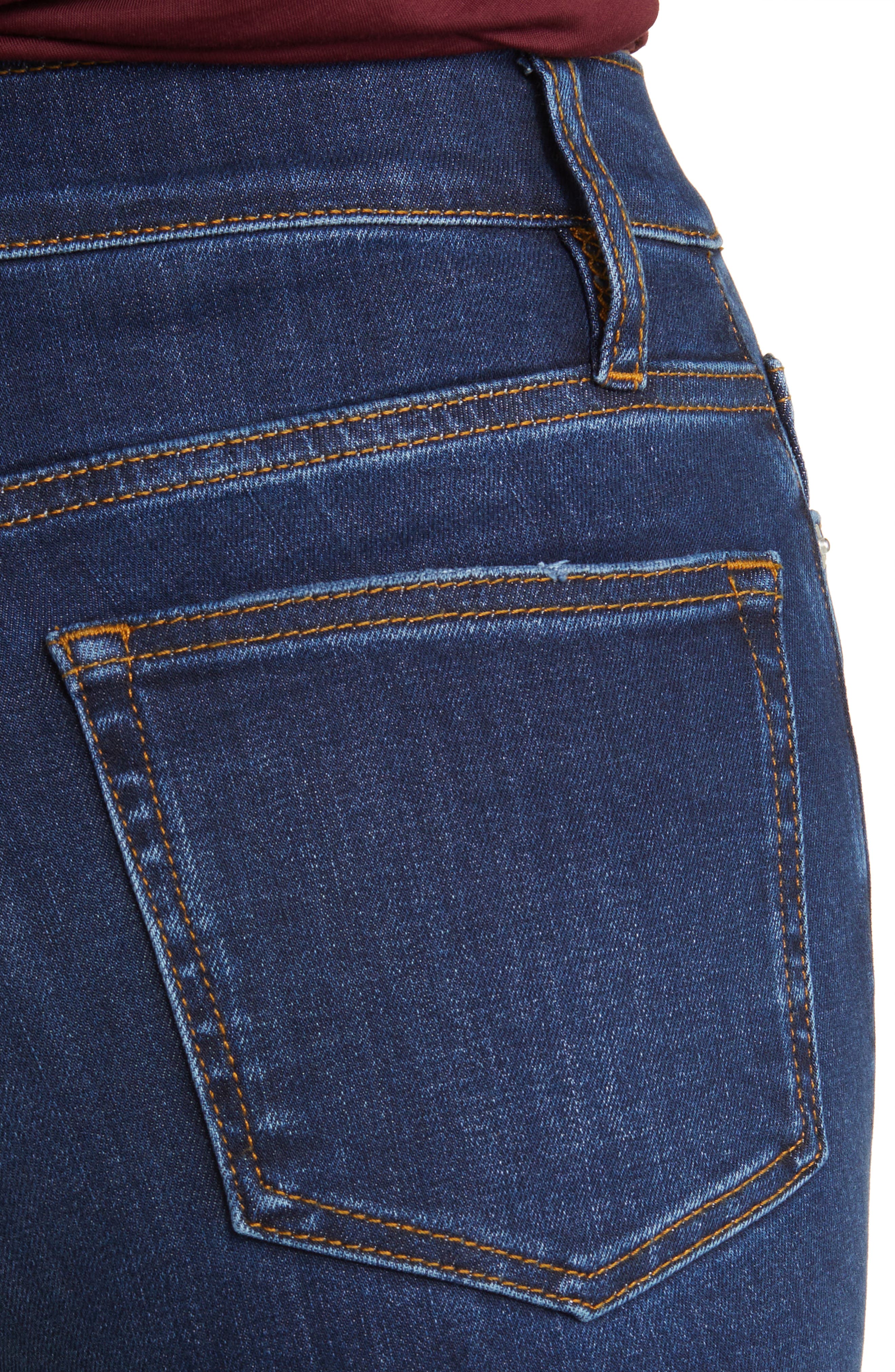 FRAME Le High Straight Leg Long Jeans | Nordstromrack