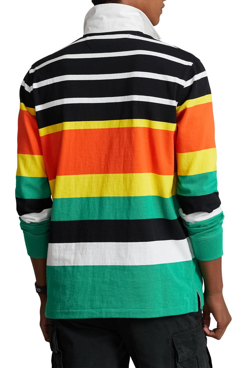 Polo Ralph Lauren Stripe Cotton Rugby Shirt | Nordstromrack