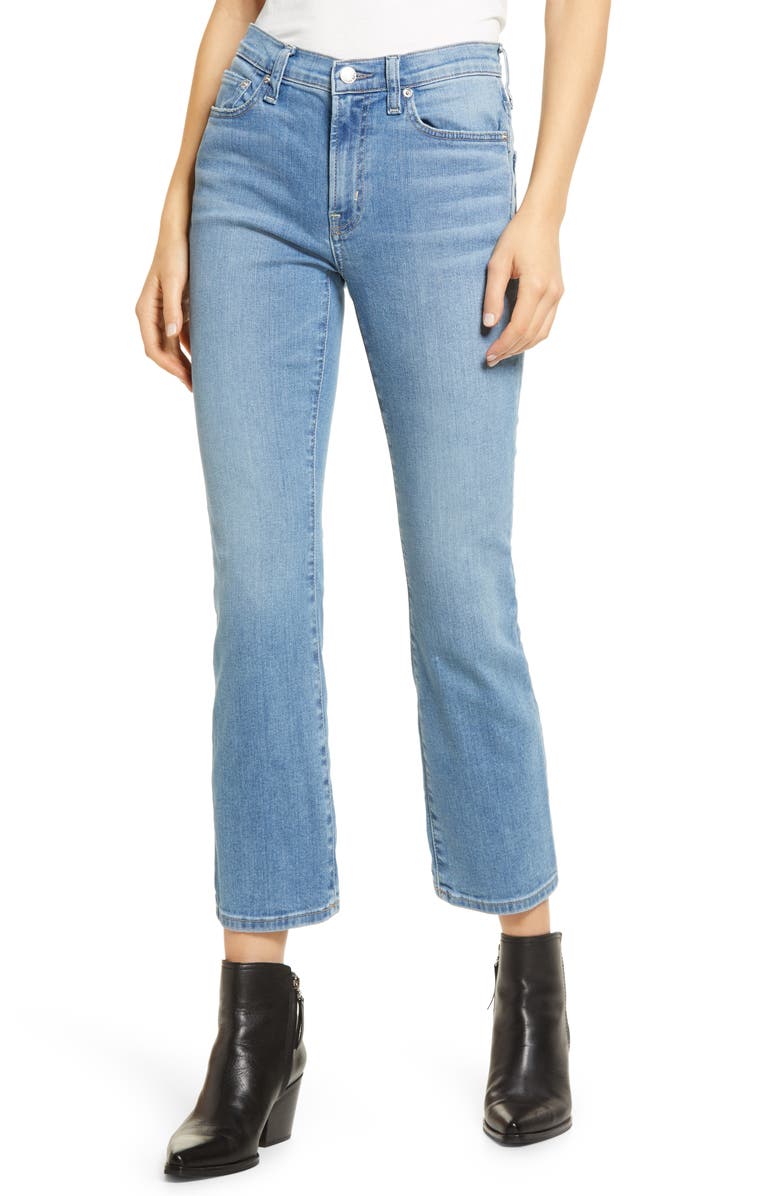 EDWIN Cassia Crop Bootcut Jeans | Nordstromrack