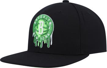 Mitchell & Ness Men's Mitchell & Ness Black Brooklyn Nets Slime Drip ...