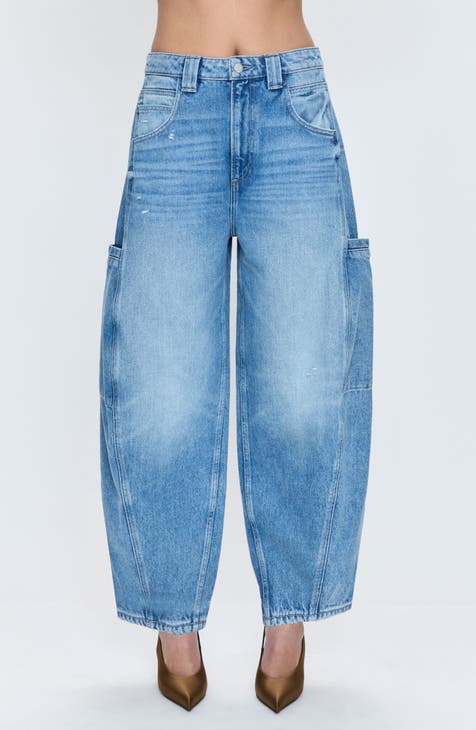 Women's Barrel Leg Jeans & Denim | Nordstrom