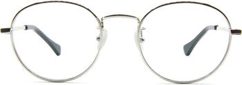 Felix Gray Hamilton 49mm Round Blue Light Blocking Glasses | Nordstrom