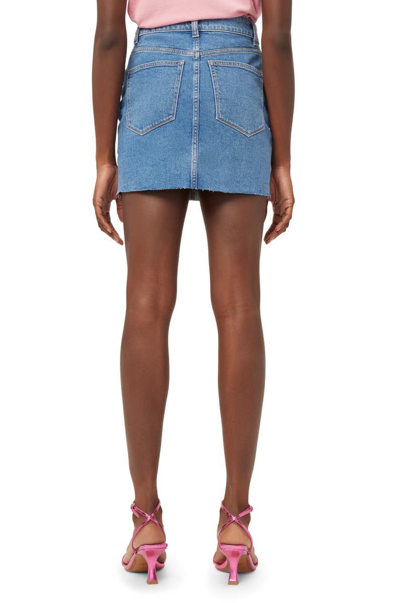 DL1961 Asra Frayed Hem Denim Skirt | Nordstromrack