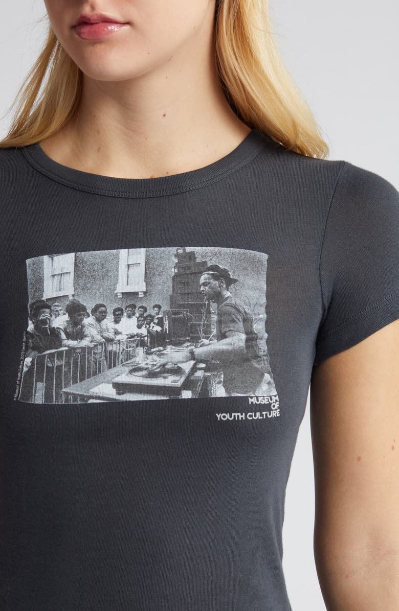 BDG Urban Outfitters Museum of Youth Cotton Graphic Baby Tee ...