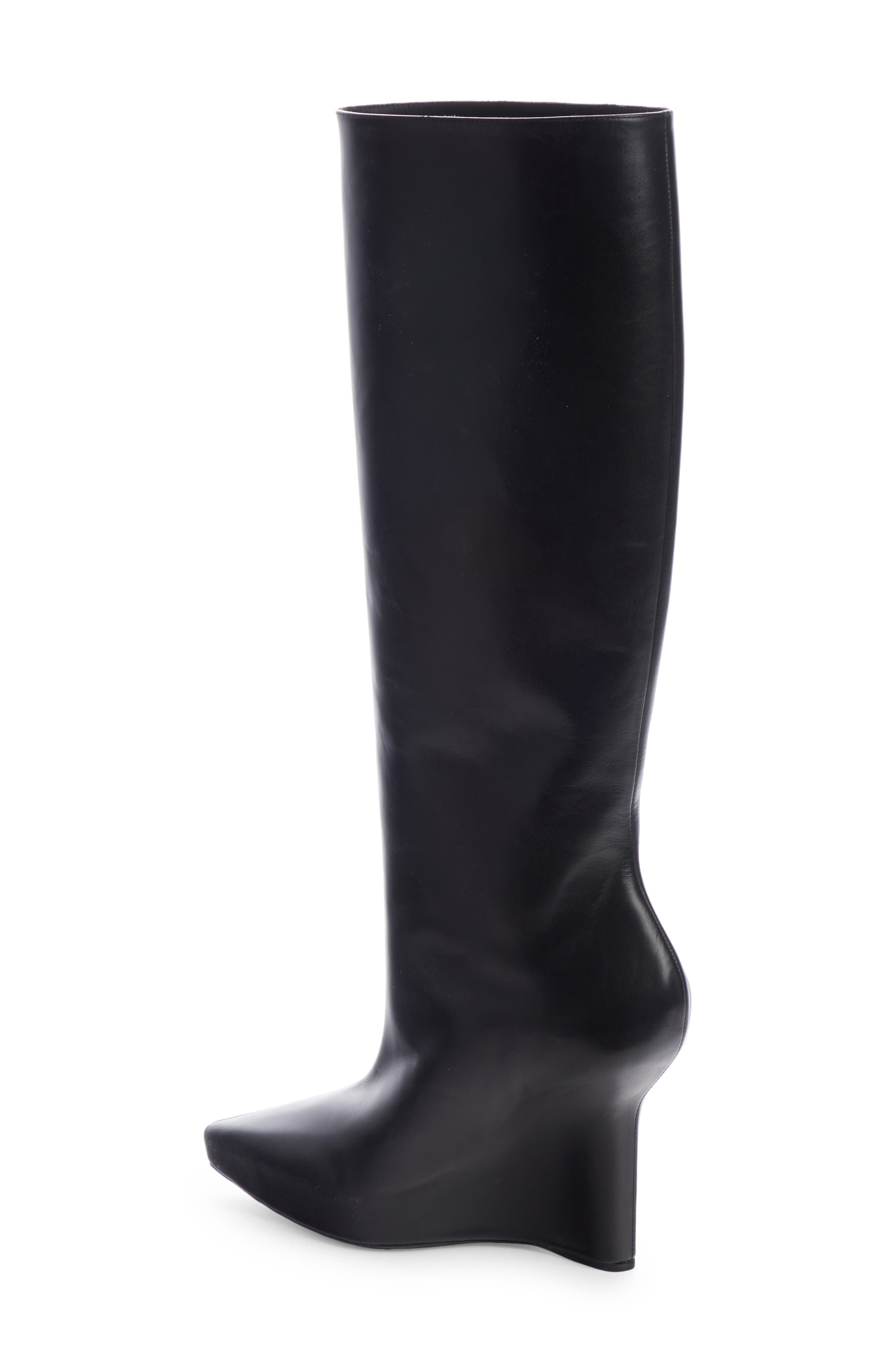Givenchy G-Lock Wedge Knee High Boot (Women) | Nordstromrack