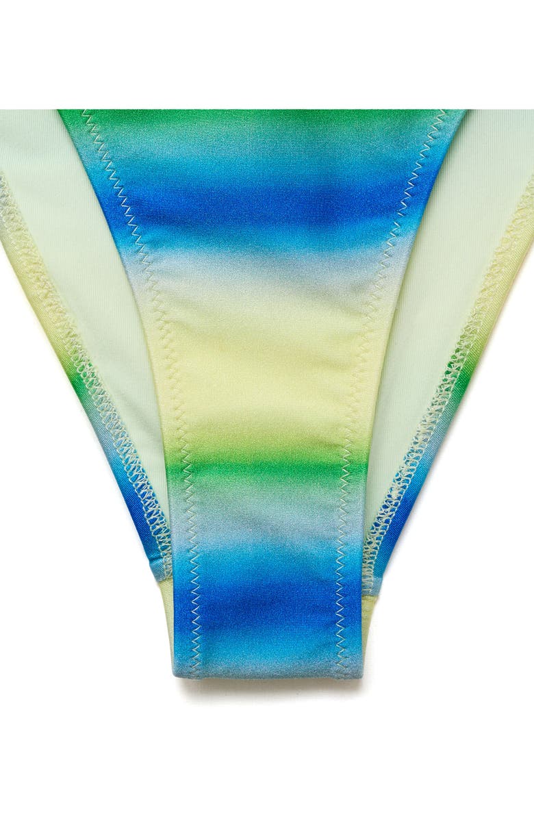 MANGO Gradient Side Tie Bikini Bottoms | Nordstrom