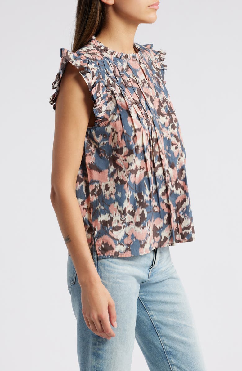 Cleobella Maritza Print Pleated Top | Nordstromrack