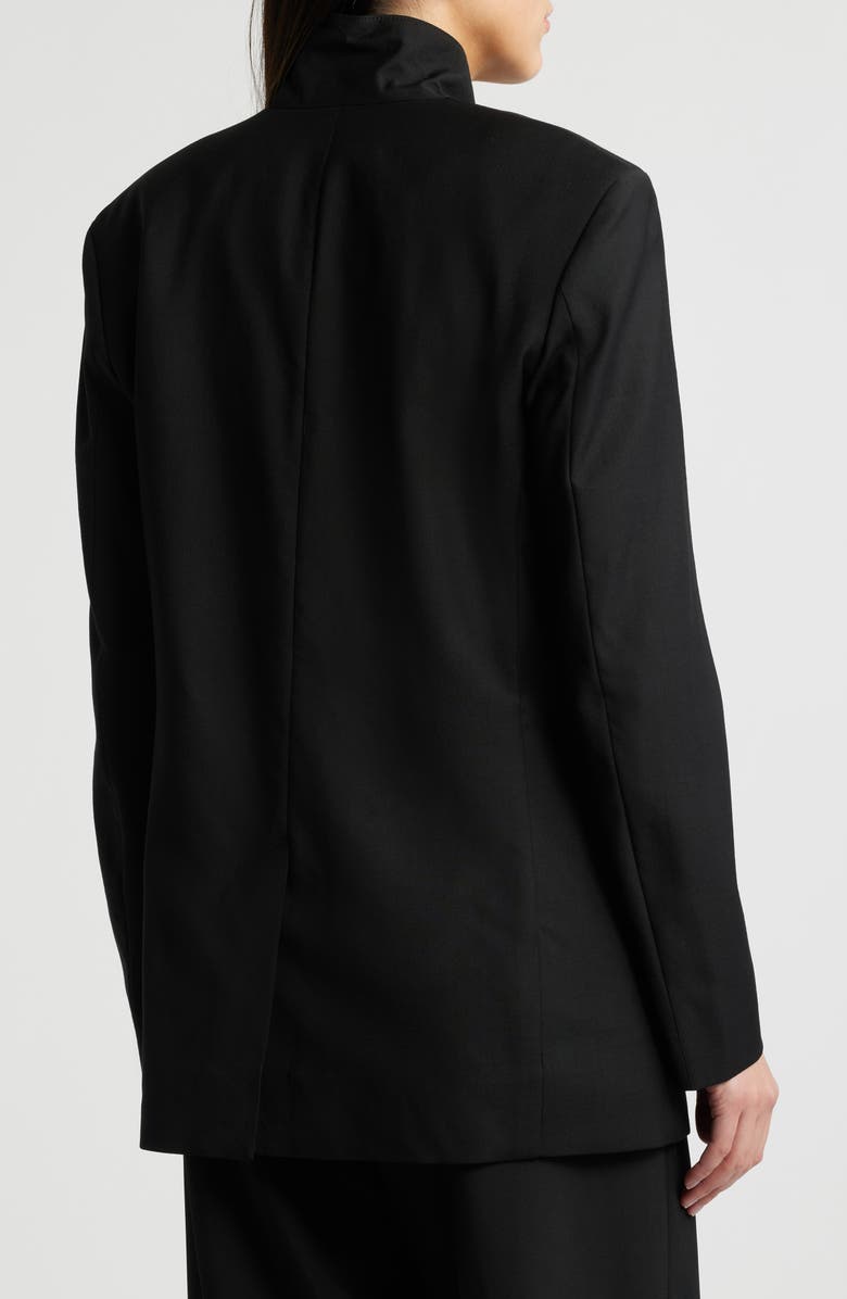COS Stand Collar Wool Blazer | Nordstromrack