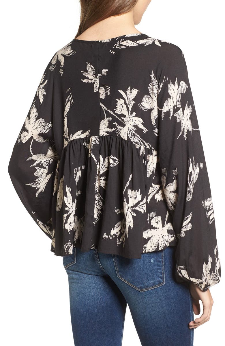 Amuse Society Hutton High/Low Blouse | Nordstrom