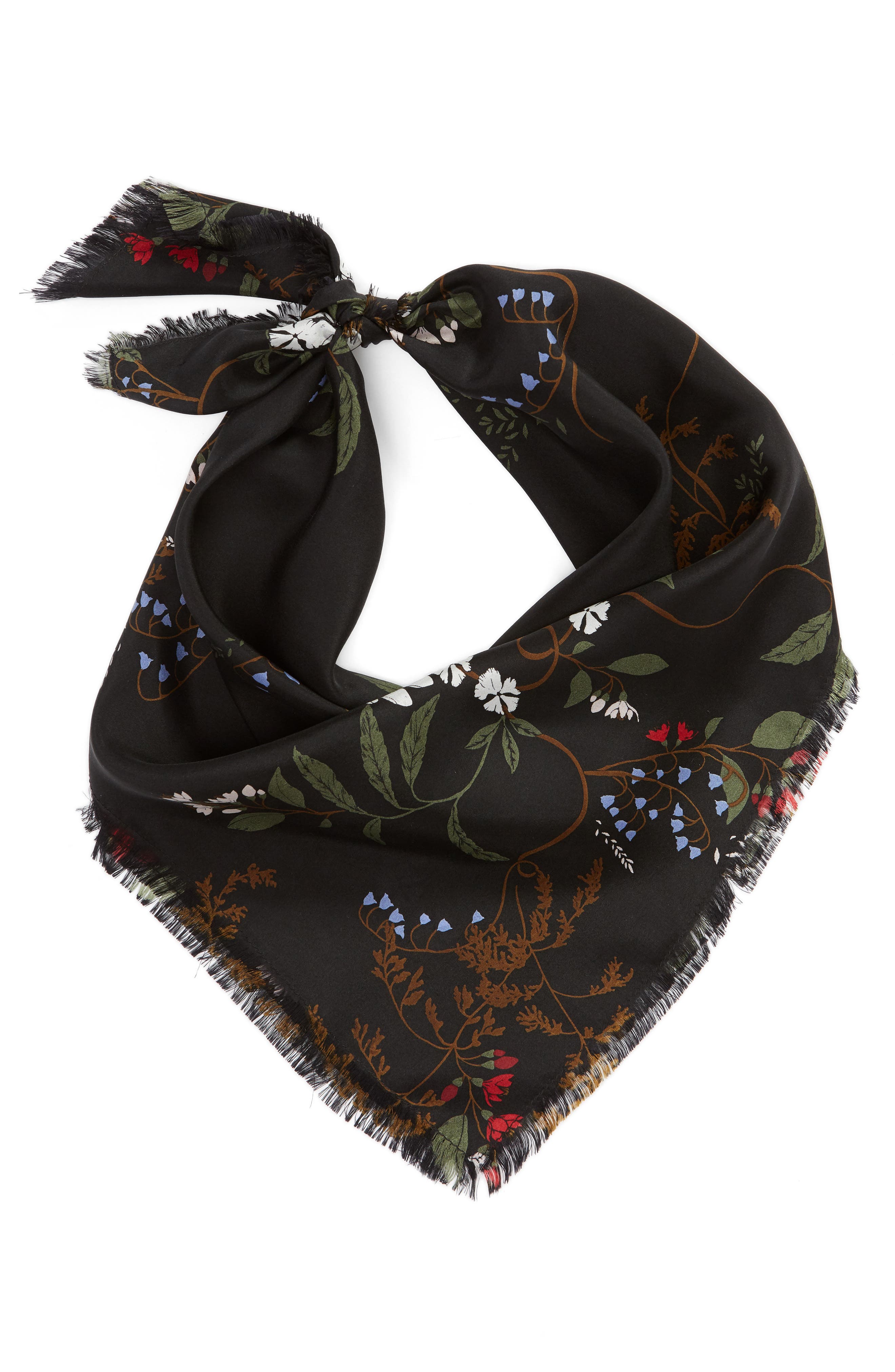 Treasure & Bond Print Square Silk Scarf | Nordstromrack