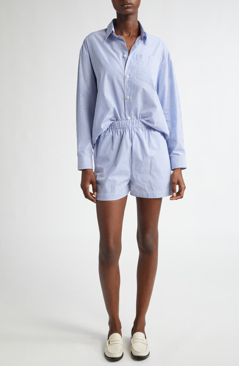 Sporty & Rich Poplin Logo Boxer Shorts | Nordstromrack