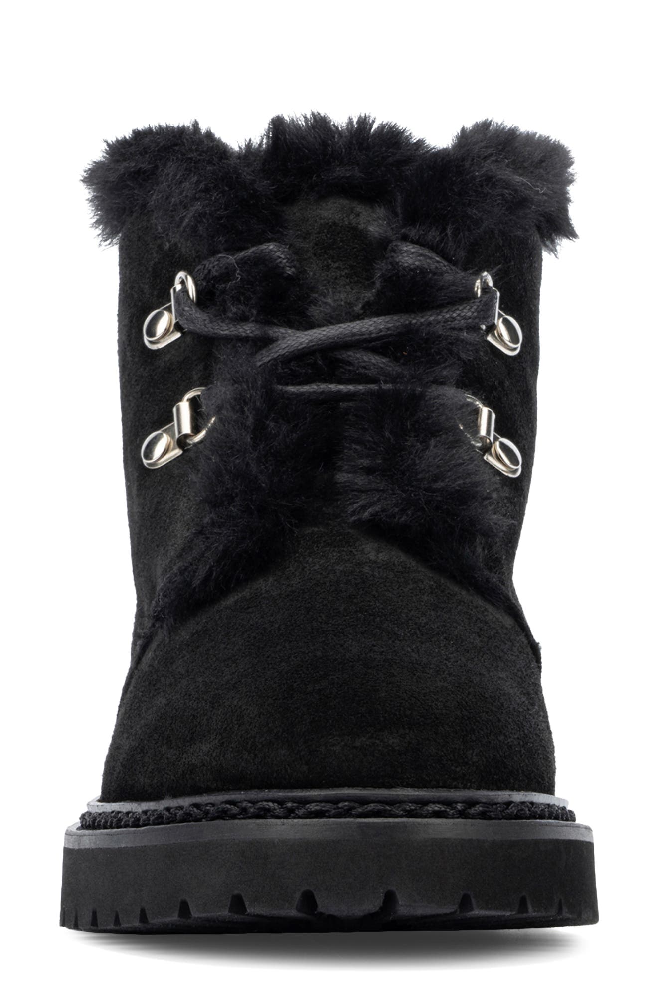Aquatalia Madelina Faux Fur Water Repellent Boot (Women) | Nordstromrack