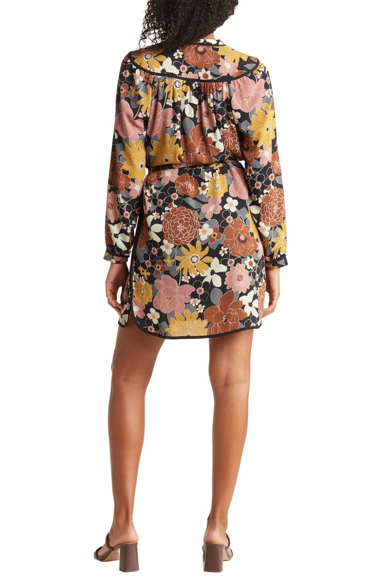Daniel Rainn Pipe Trim Trim Shift Dress | Nordstromrack