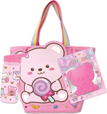 HOT FOCUS Kids' Critter Lunch Tote Set | Nordstromrack