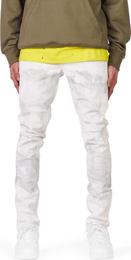 PURPLE BRAND Crackle Skinny Jeans | Nordstromrack