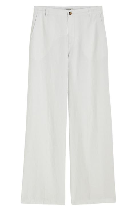 Women's White Wide-Leg Pants | Nordstrom