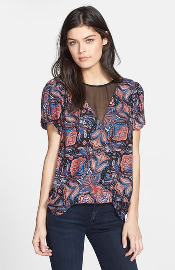 Ella Moss 'Lora' Paisley Print Top | Nordstrom