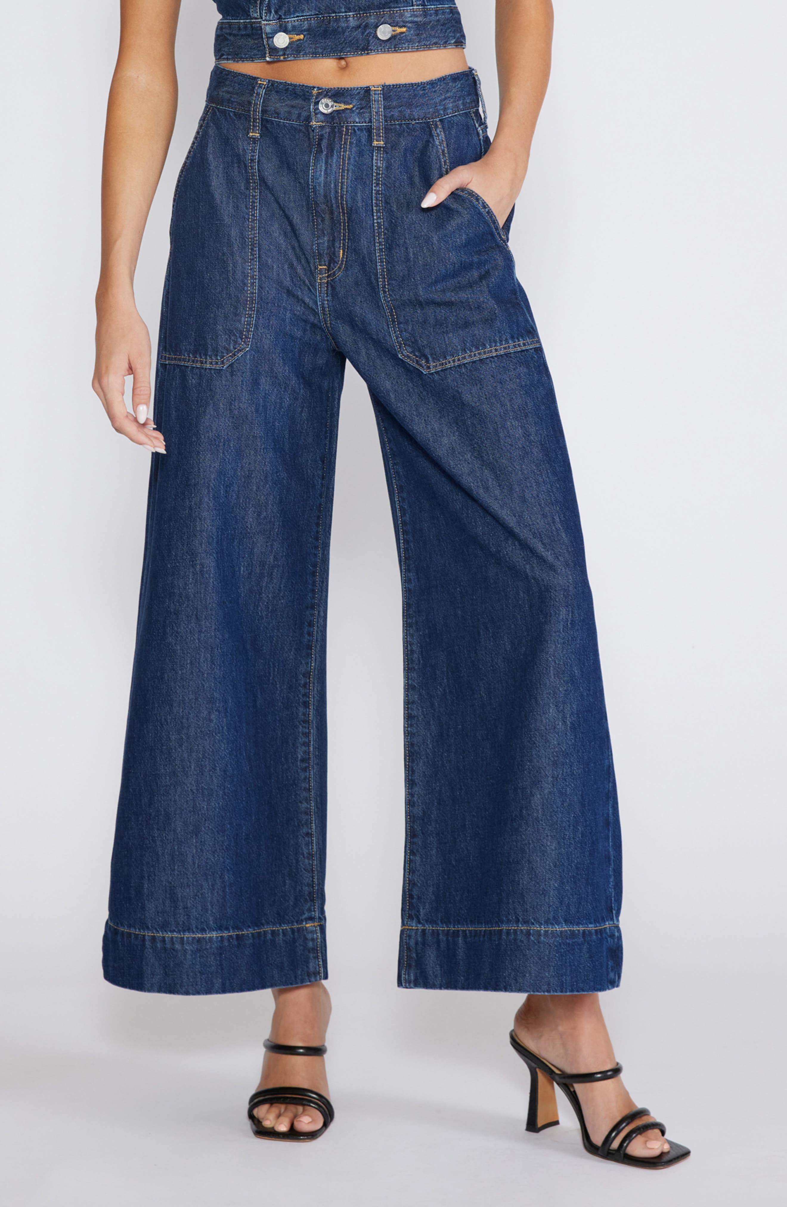 ÉTICA Matis High Waist Wide Leg Jeans | Nordstromrack