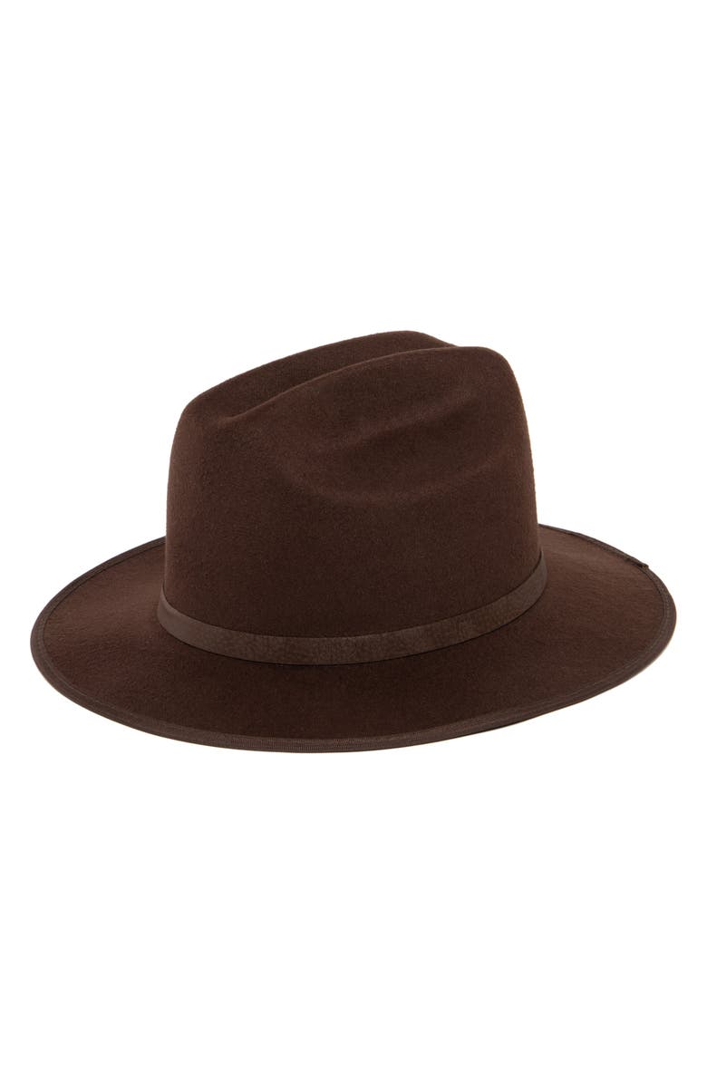 San Diego Hat Cattleman's Crease Fedora Hat | Nordstromrack